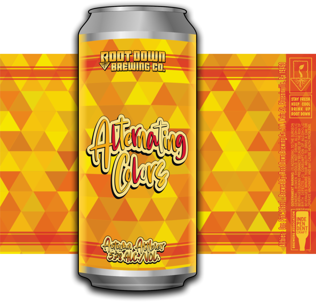 Cans-Alternating Colors - Root Down Brewing