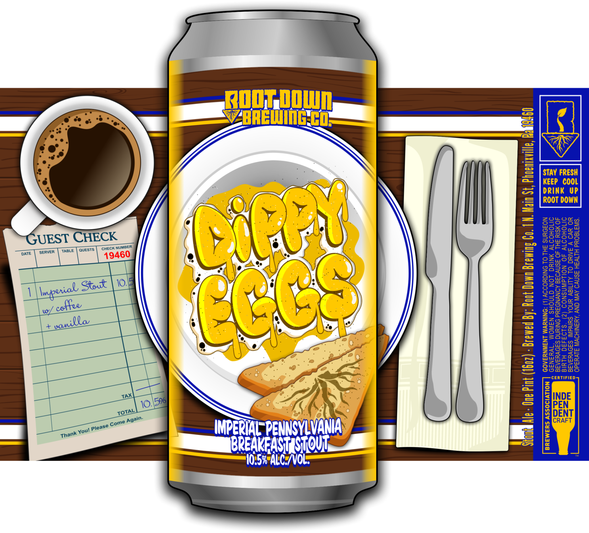 Beer | Amazing Draught and Take-Out Beer | Root Down Brewing