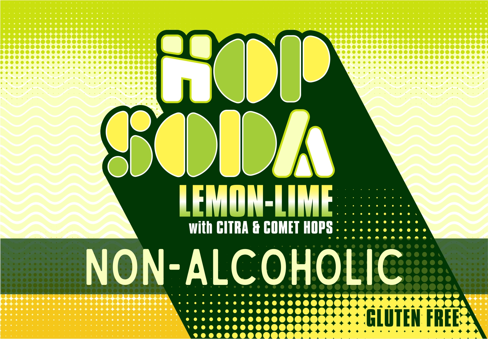 Beer- Hop Soda Lemon Lime - Root Down Brewing