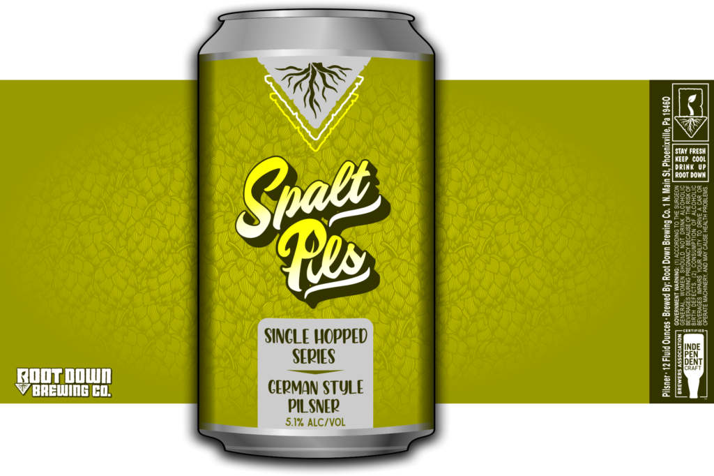 Cans- Spalt Pils - Root Down Brewing