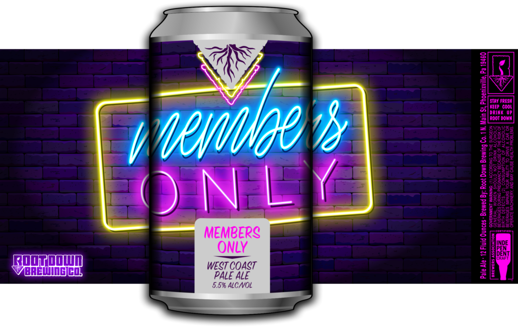Cans- Members Only - Root Down Brewing